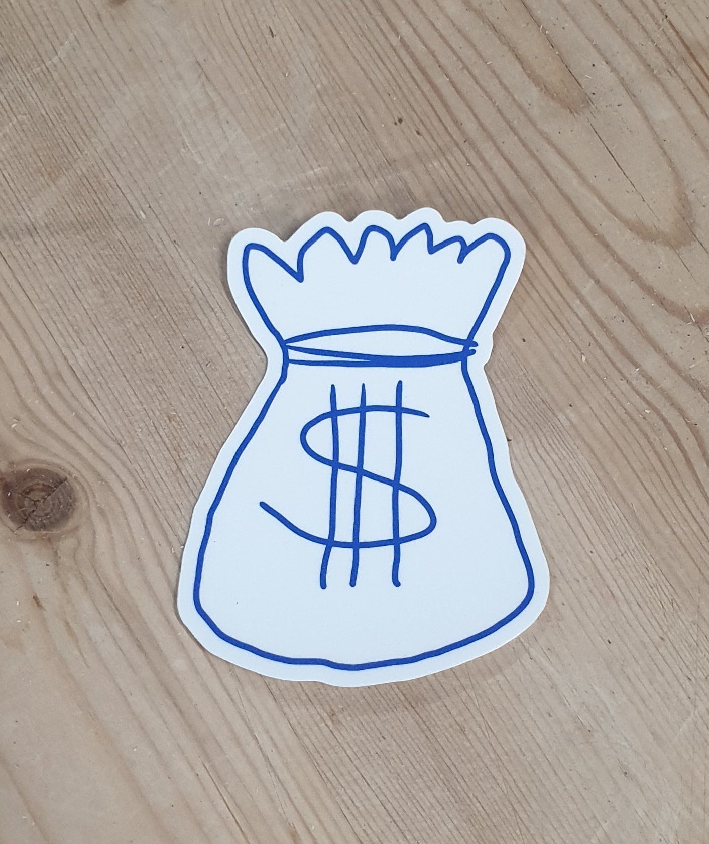 Money Bag Sticker | Loom Arts and Management
